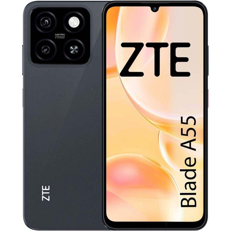 Telefono Zte Blade A55 Z2450 DS 12gb(4gb+8gb)+128gb Starry Black ...